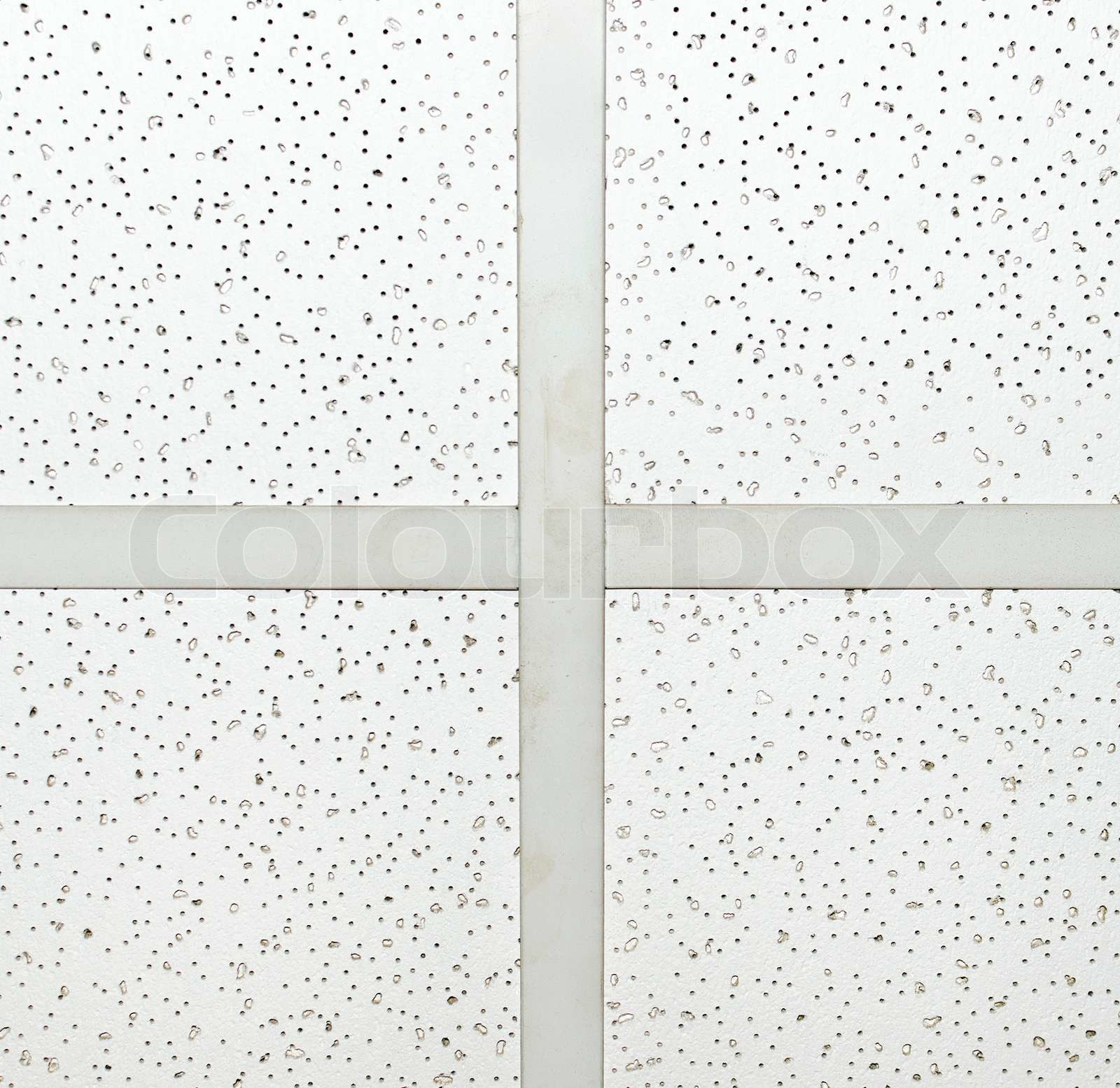 Gypsum Ceiling Board with T-Bar | Stock image | Colourbox