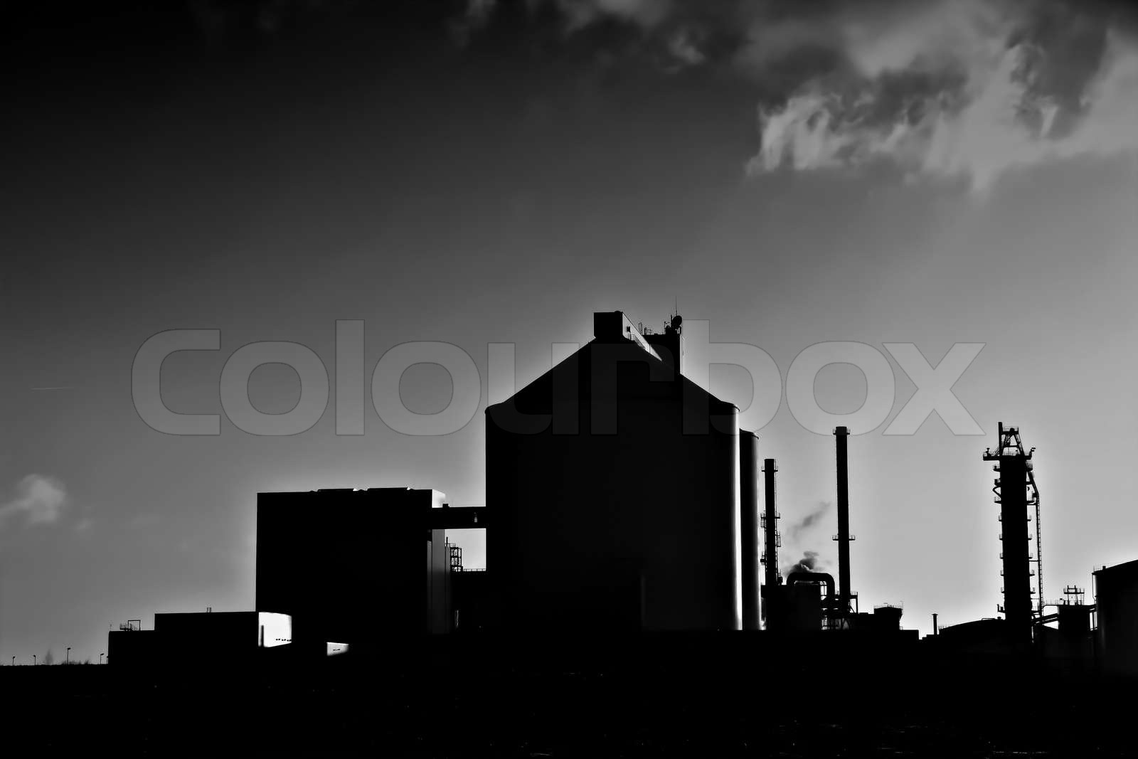 "Fabrik" | Stock Bild | Colourbox