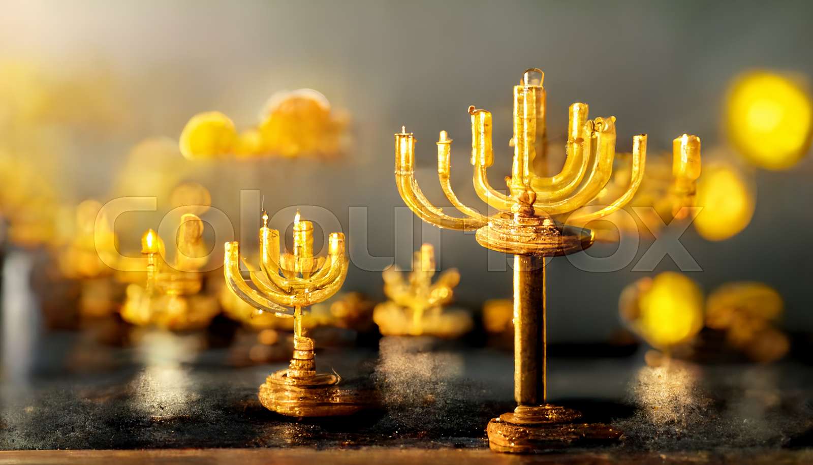 menora, feiertag, jüdischen | Stock Bild | Colourbox