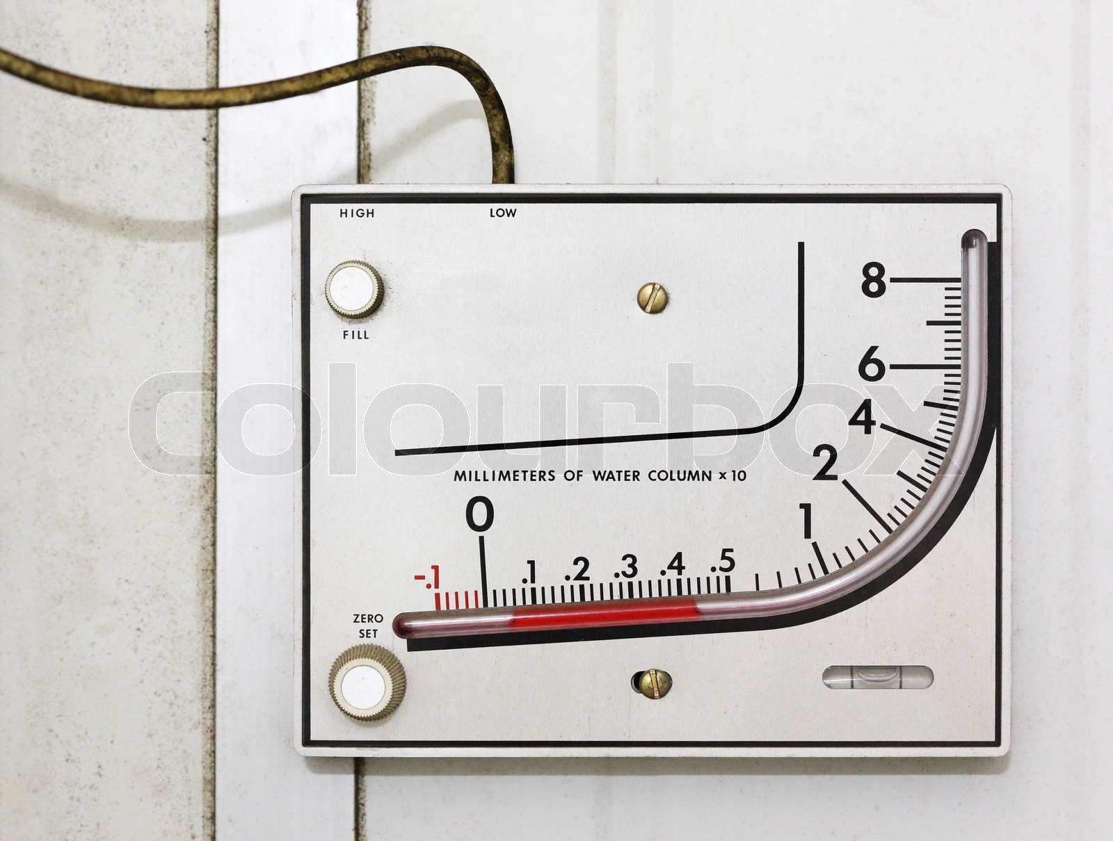 Manometer | Stock image | Colourbox