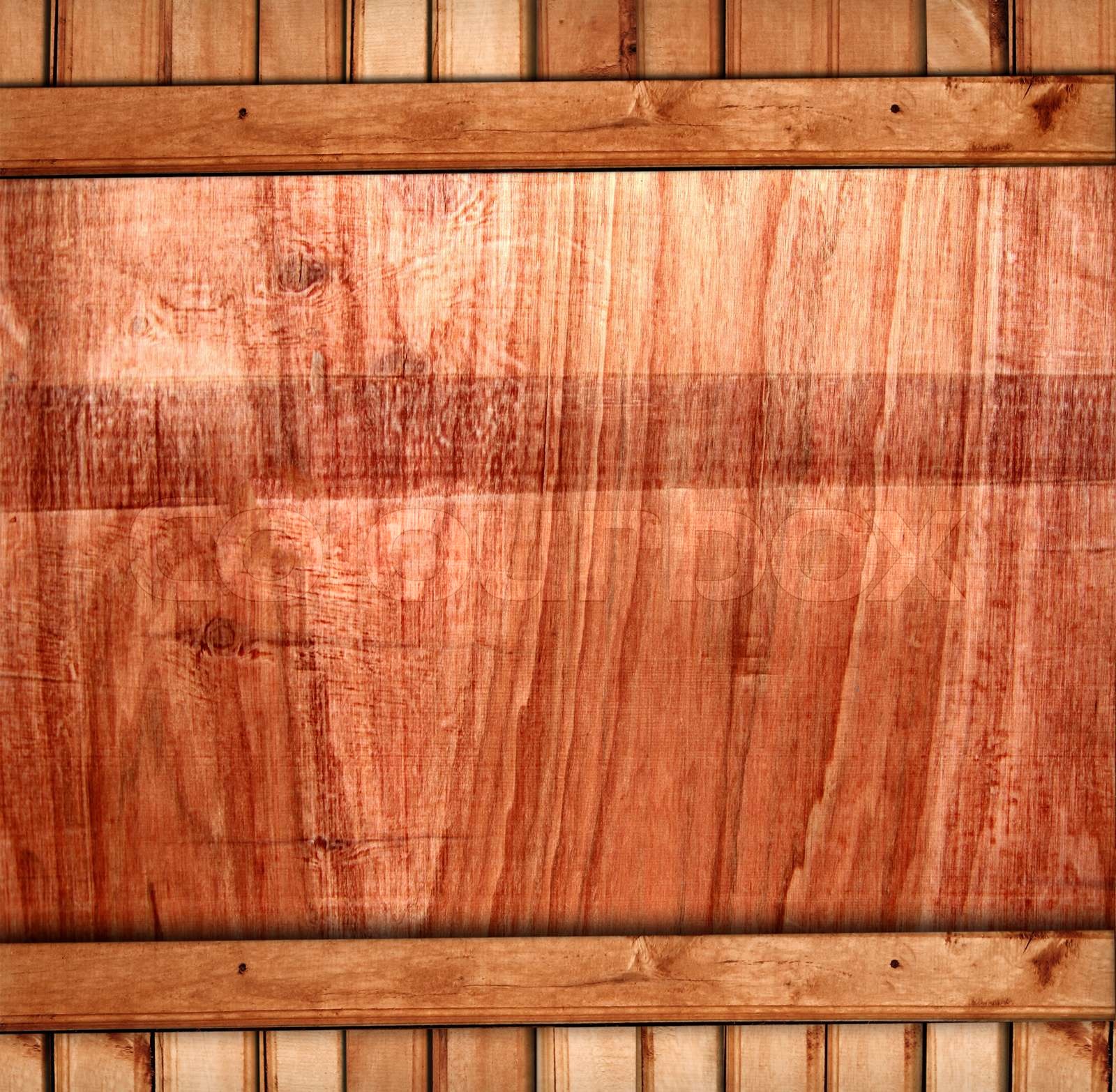 Holzplatte | Stock Bild | Colourbox