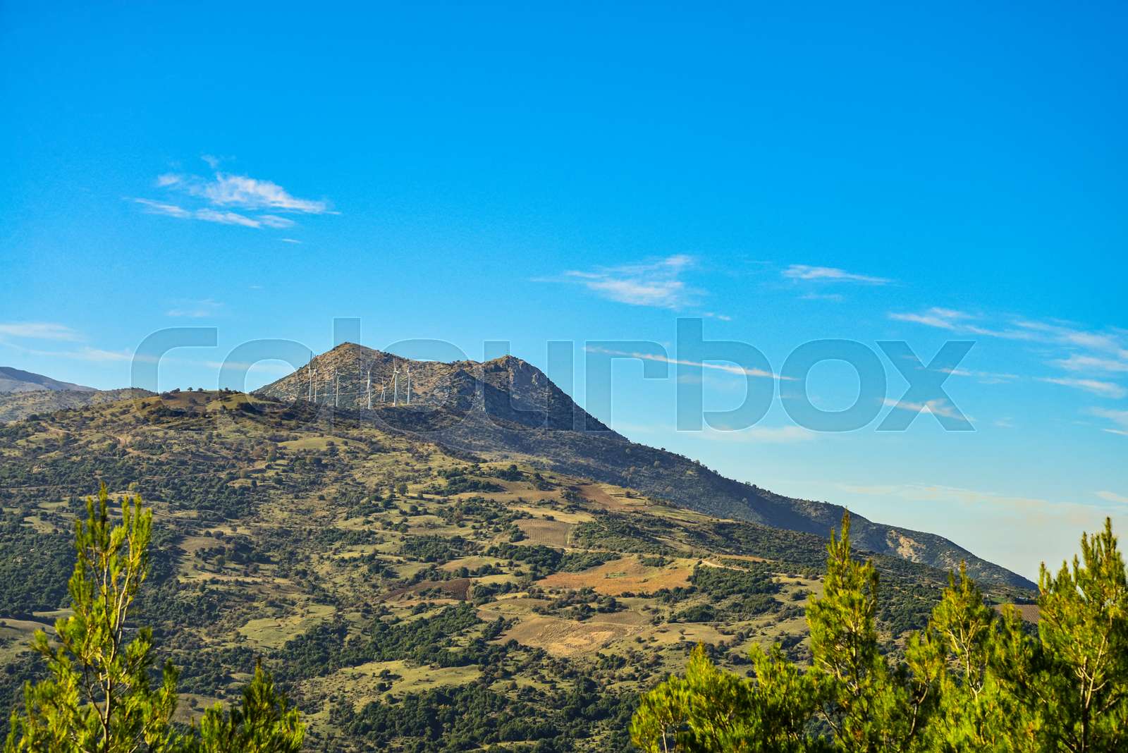 Mountain landscape in Greece | Stock image | Colourbox
