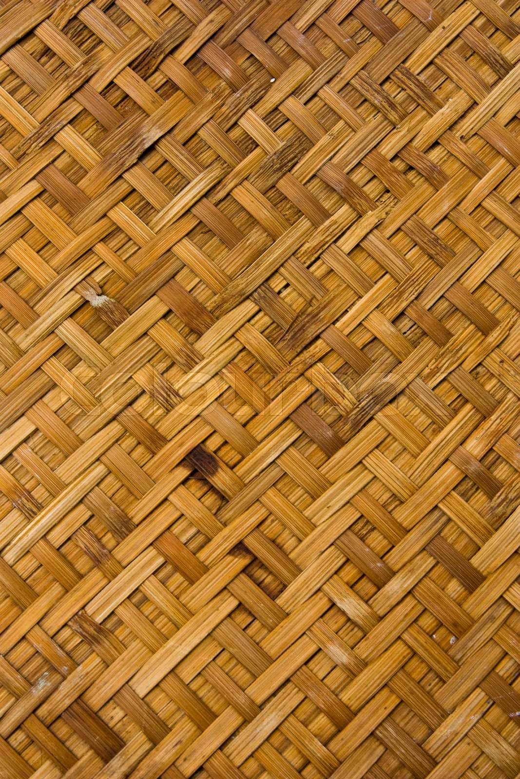Bamboo basket texture | Stock image | Colourbox