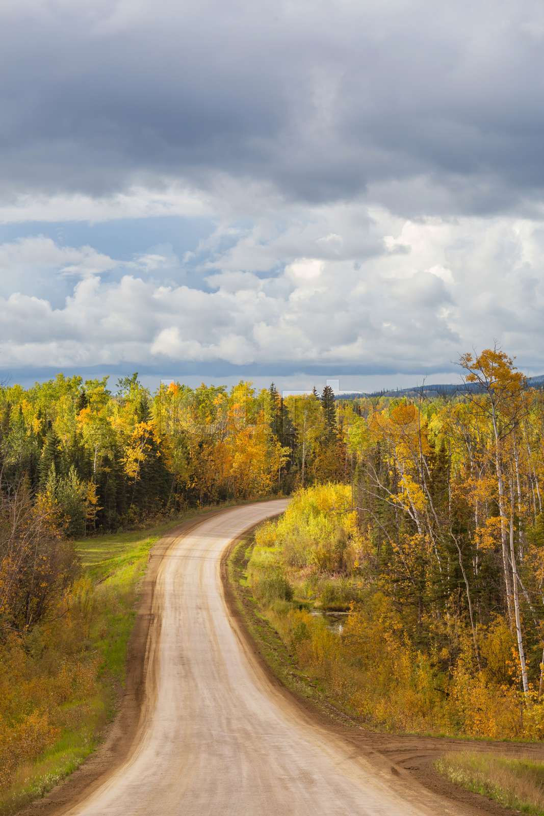Autumn road | Stock image | Colourbox