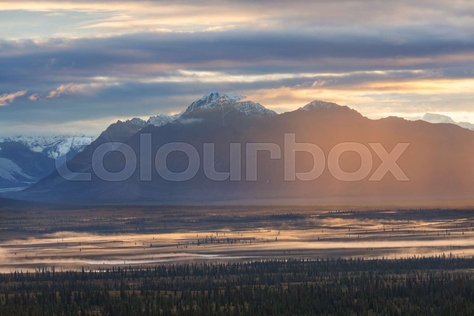 Mountains on Alaska | Stock image | Colourbox