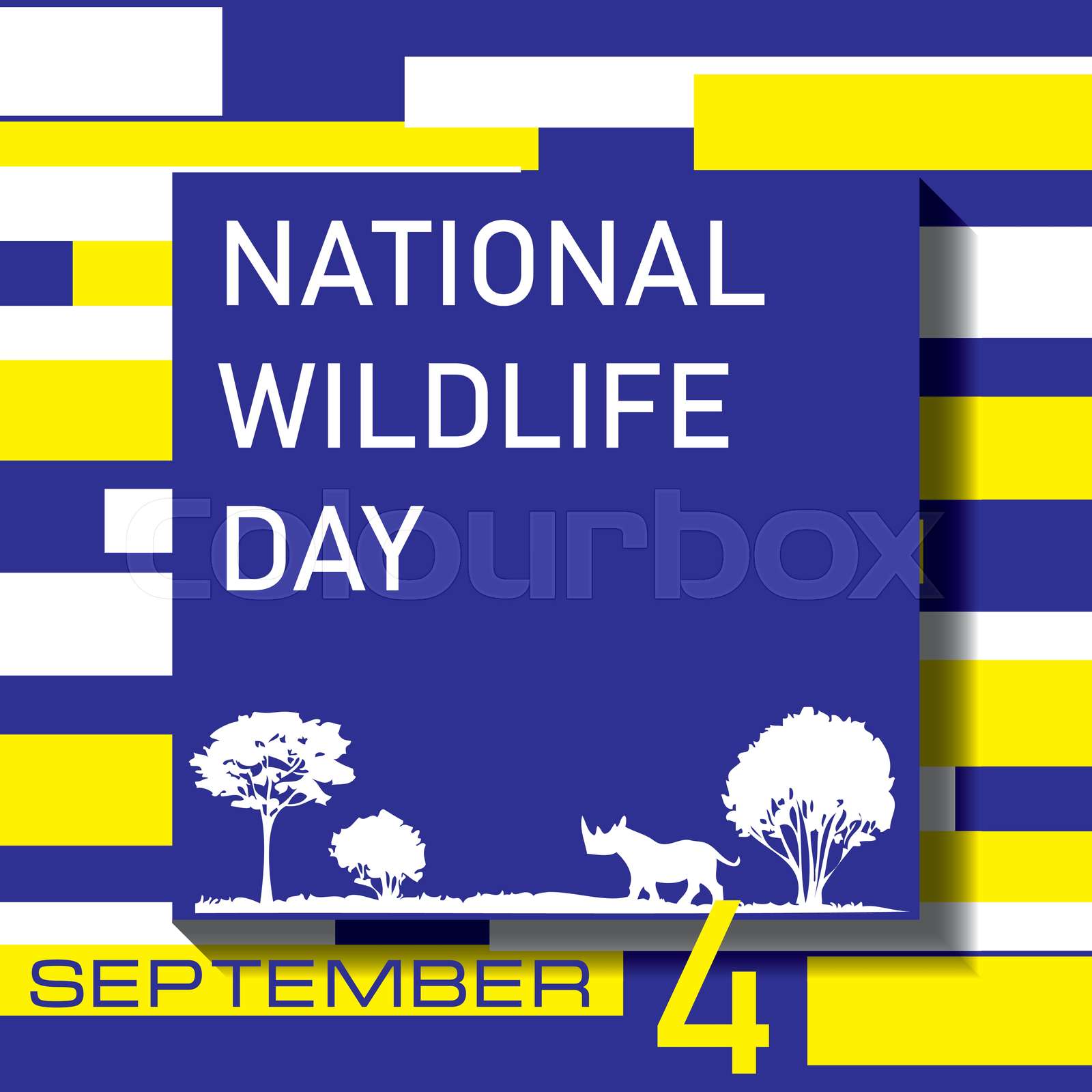 National Wildlife Day | Stock vector | Colourbox