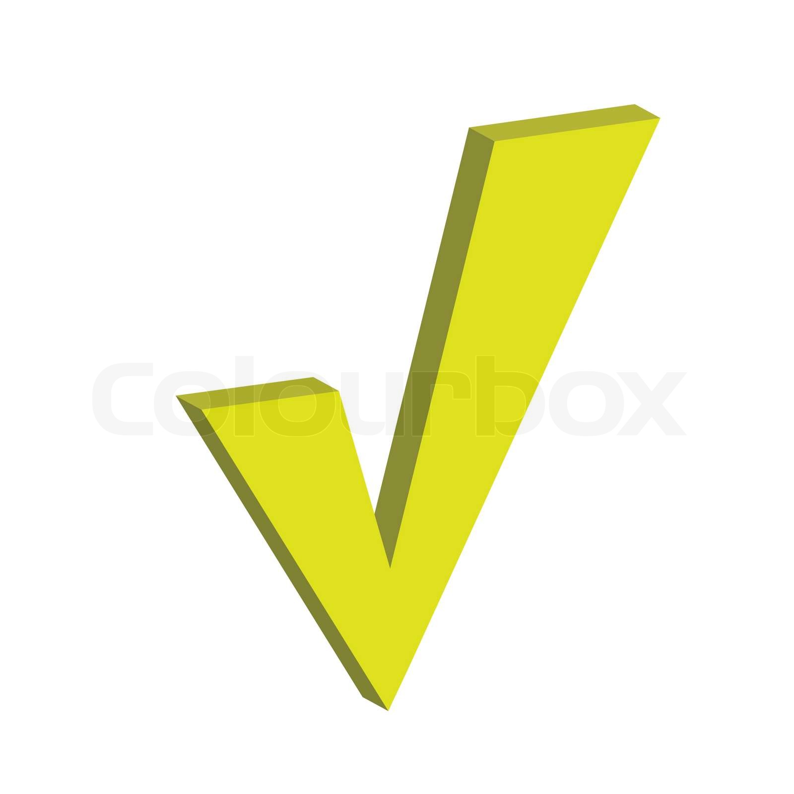 Flueben vektor i gul | Stock vektor | Colourbox