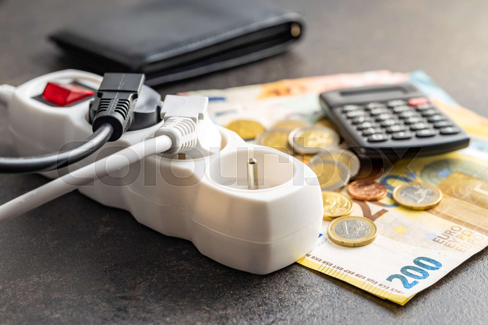 stecker, haus, versorgung | Stock Bild | Colourbox