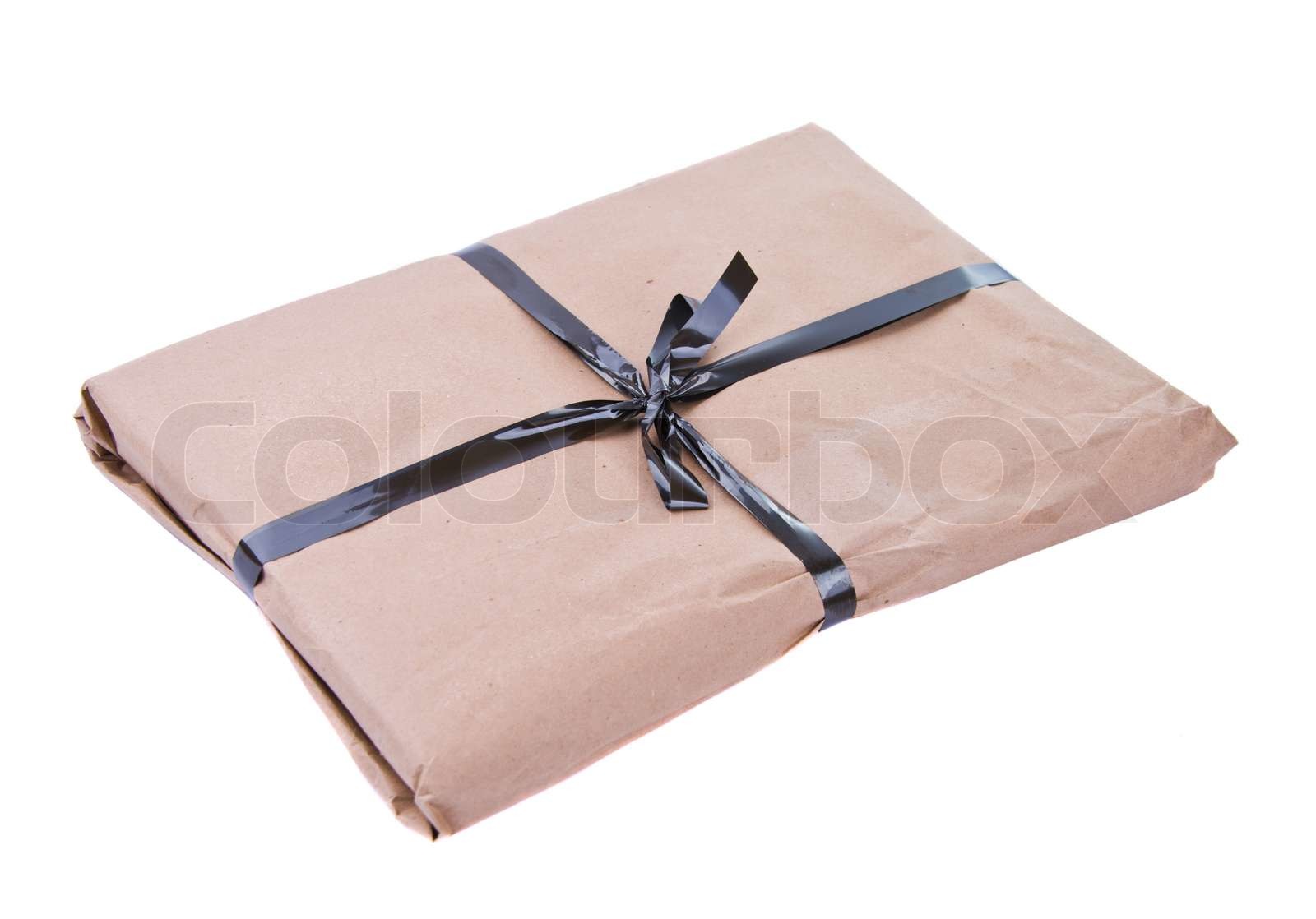 parcel isolated | Stock image | Colourbox