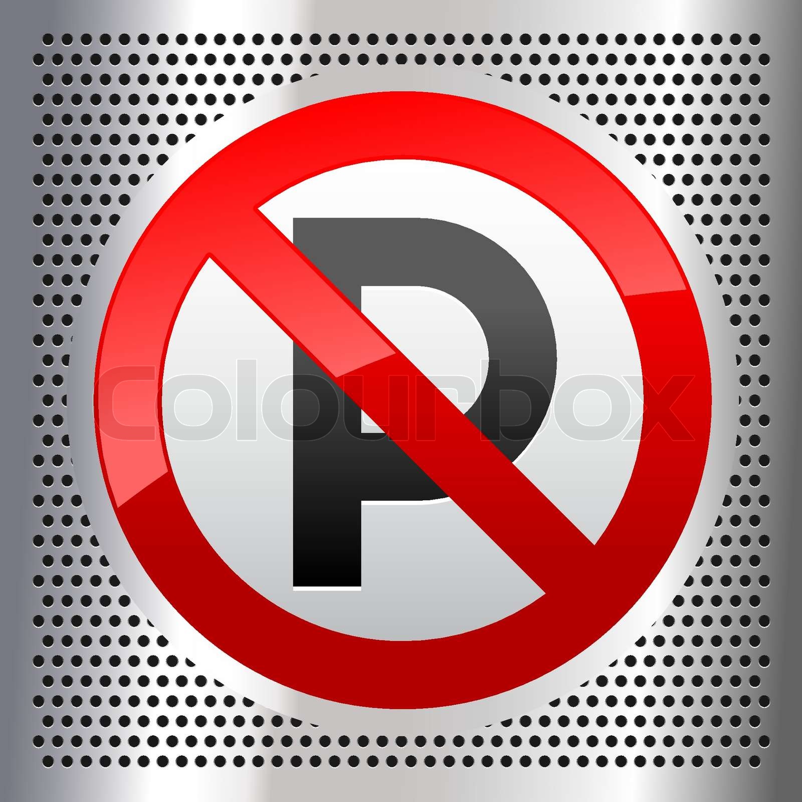 Parking Stock Vector Colourbox