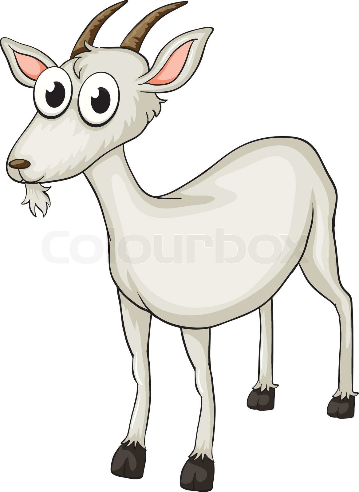 En ged | Stock vektor | Colourbox