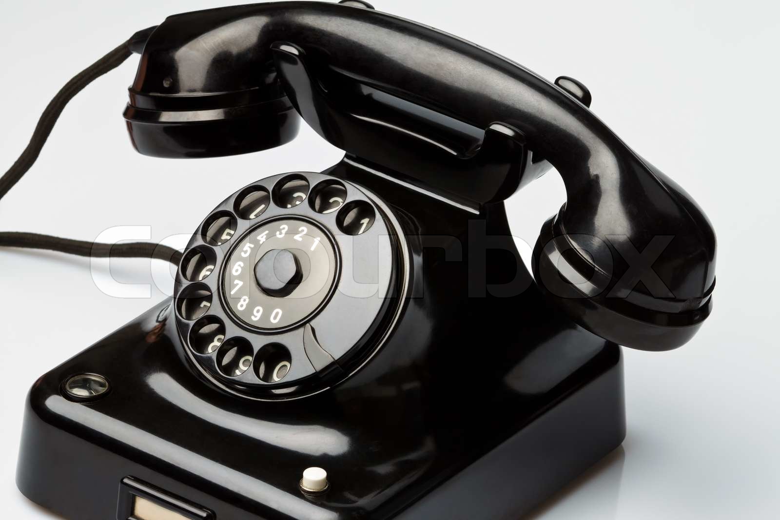 antike, alte Retro-Telefon | Stock Bild | Colourbox