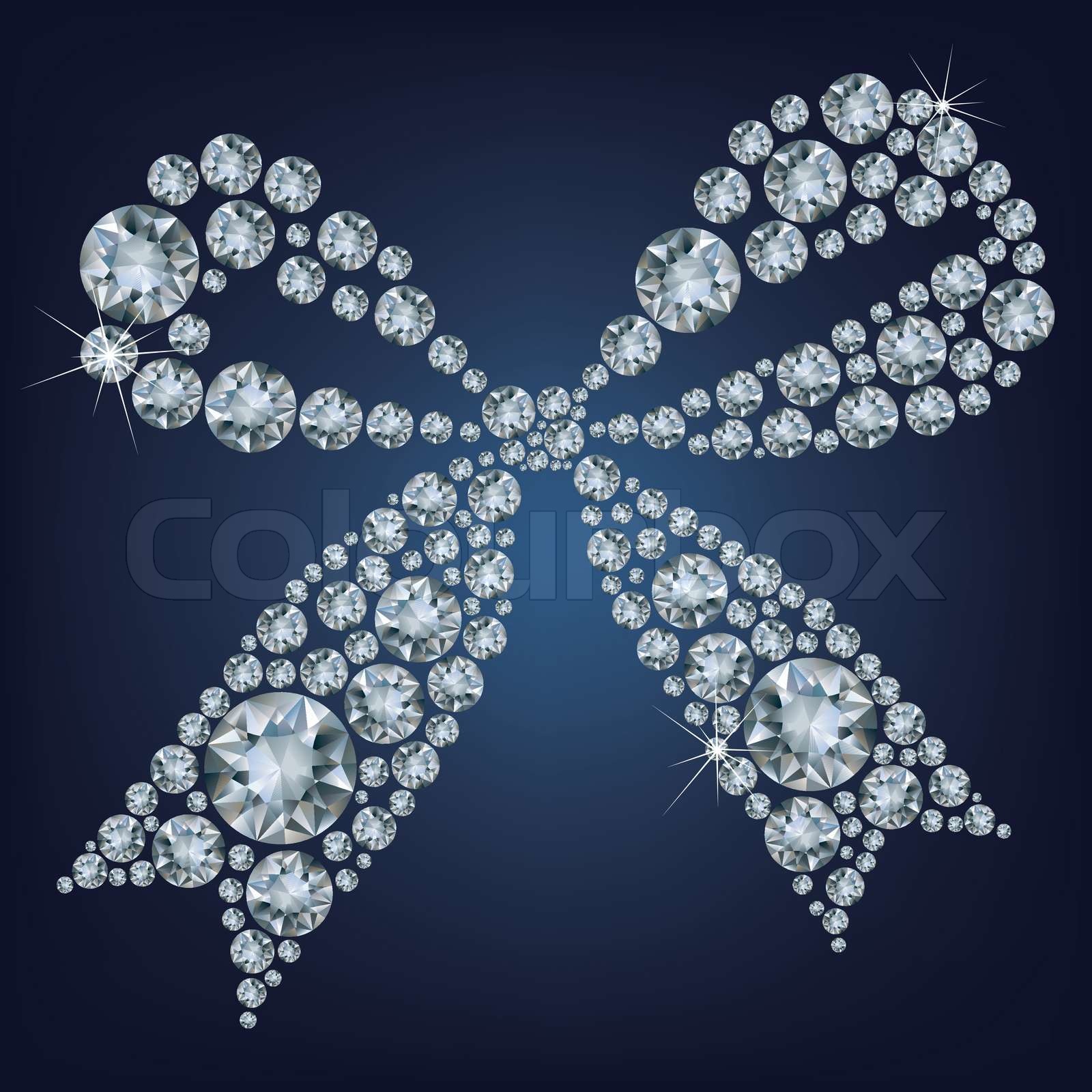 illustration of shiny ribbon | Stock vector | Colourbox