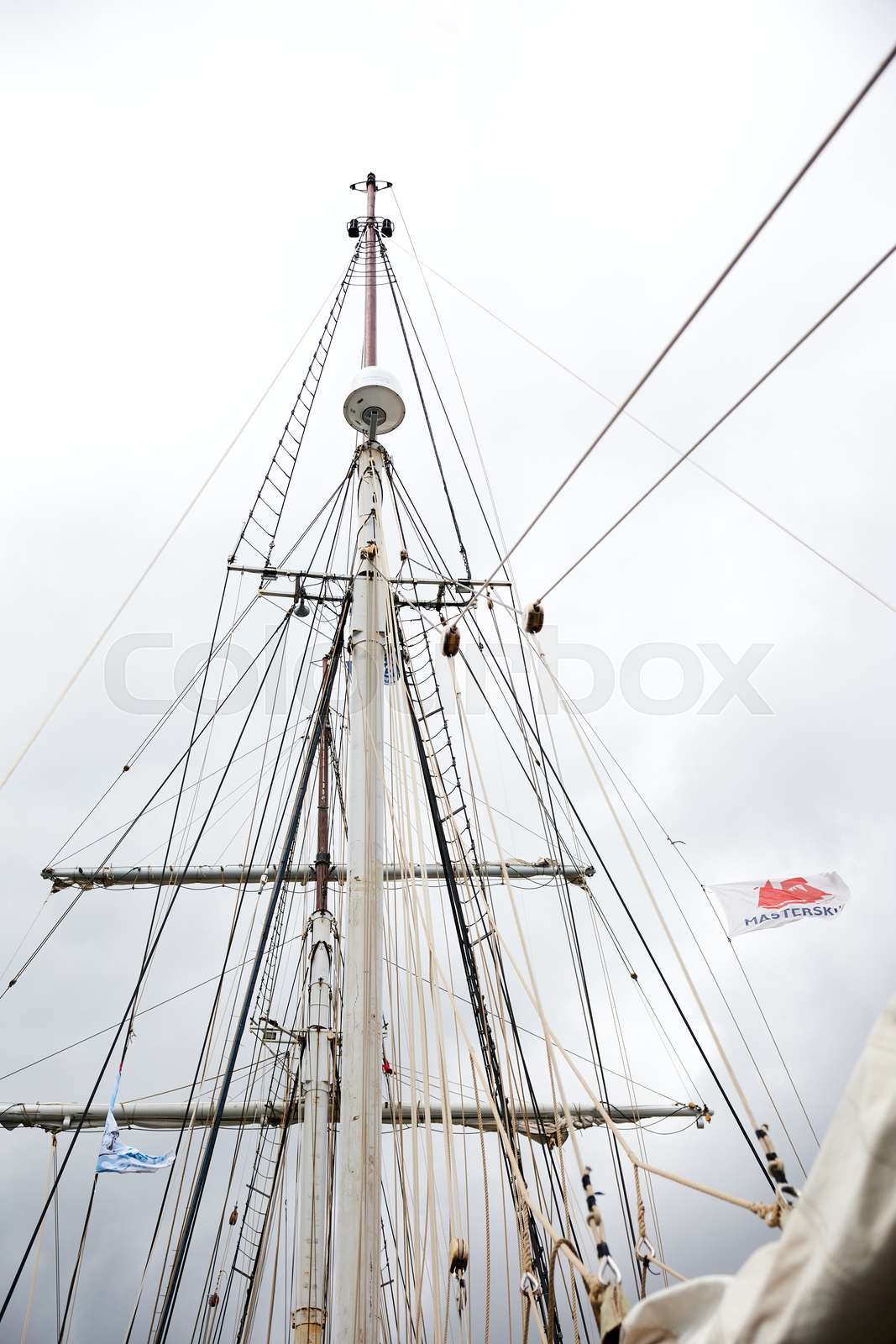 amazing large white ship | Stock image | Colourbox