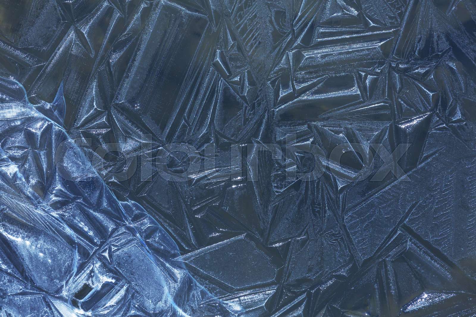 Ice texture | Stock image | Colourbox