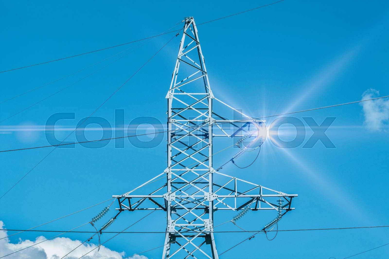 Power Transmission Infrastructure, Highest voltage transmission | Stock ...