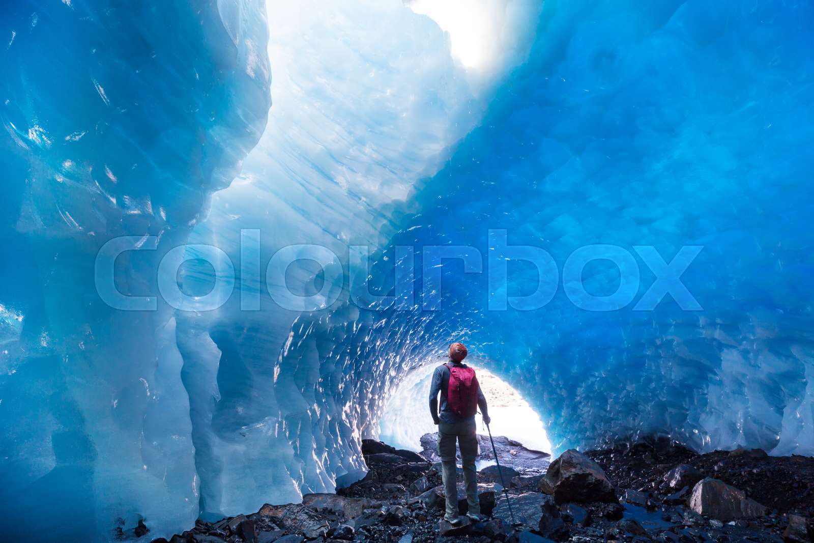 Ice grotto | Stock image | Colourbox