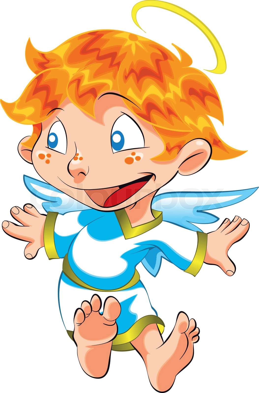 Little Angel. | Stock vector | Colourbox