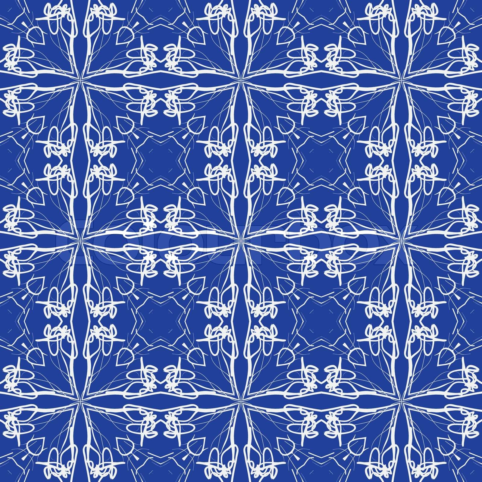 Mediterranean seamless vector tiles design | Stock vector | Colourbox