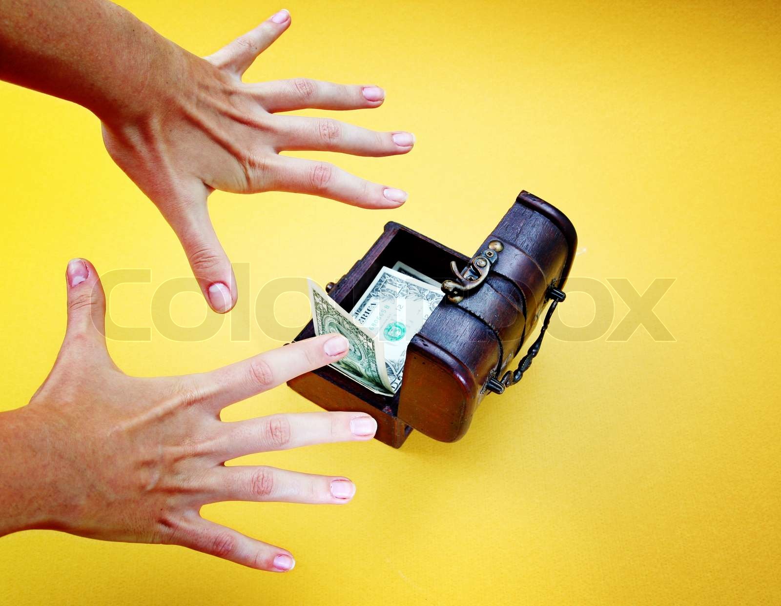 Kasse | Stock Bild | Colourbox