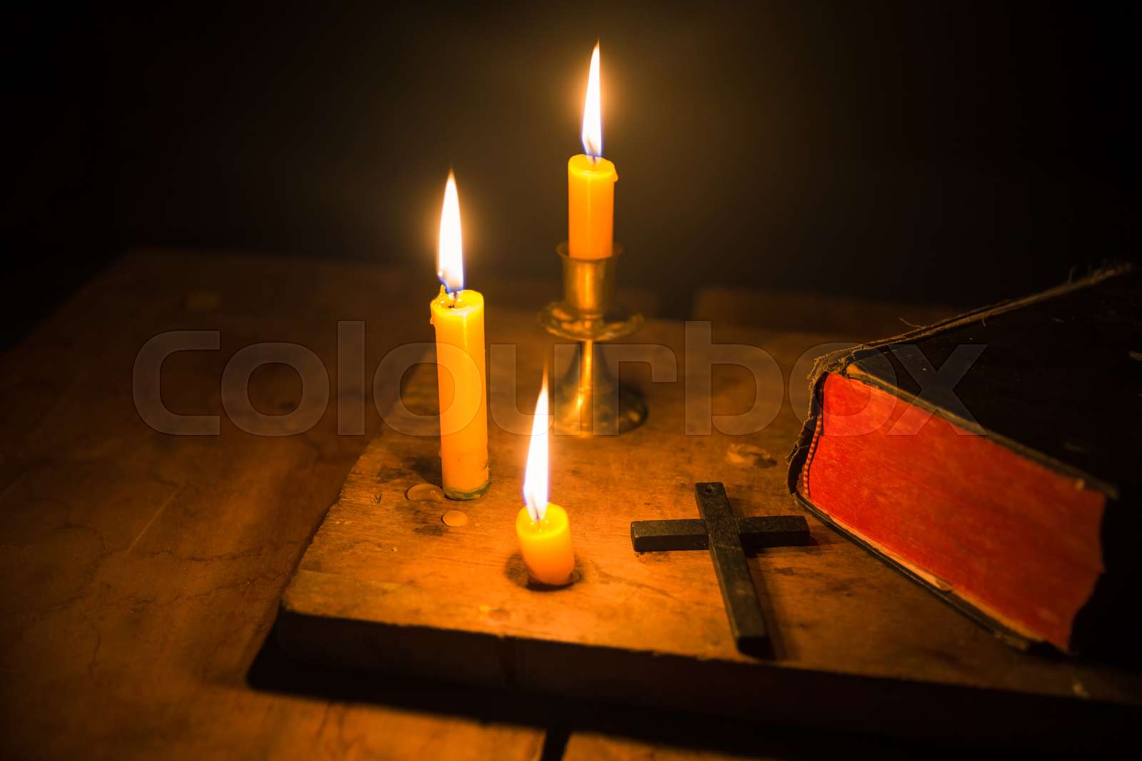 Bible Candle Wallpaper