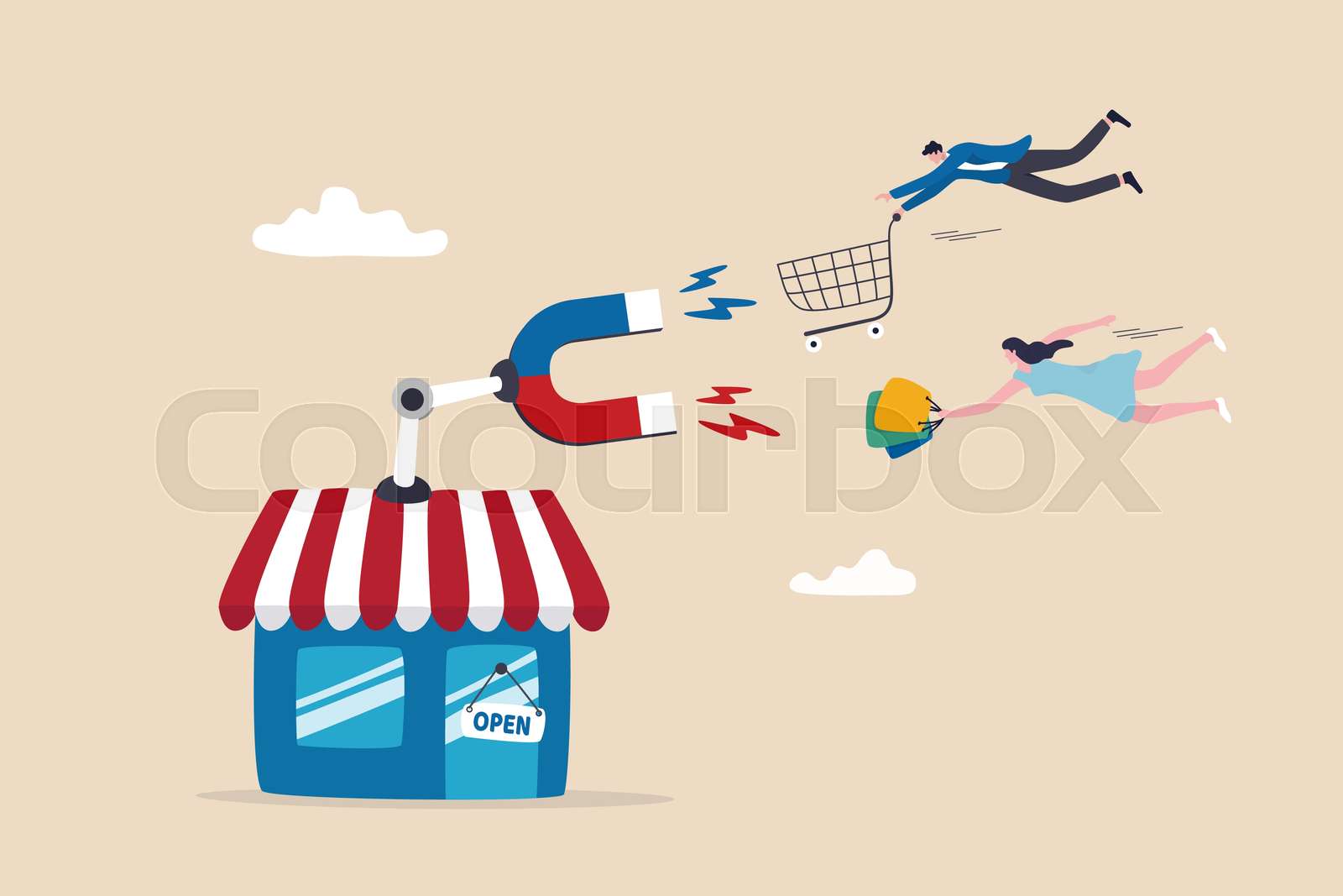 Customer retention, marketing or promotion to draw customer to return ...