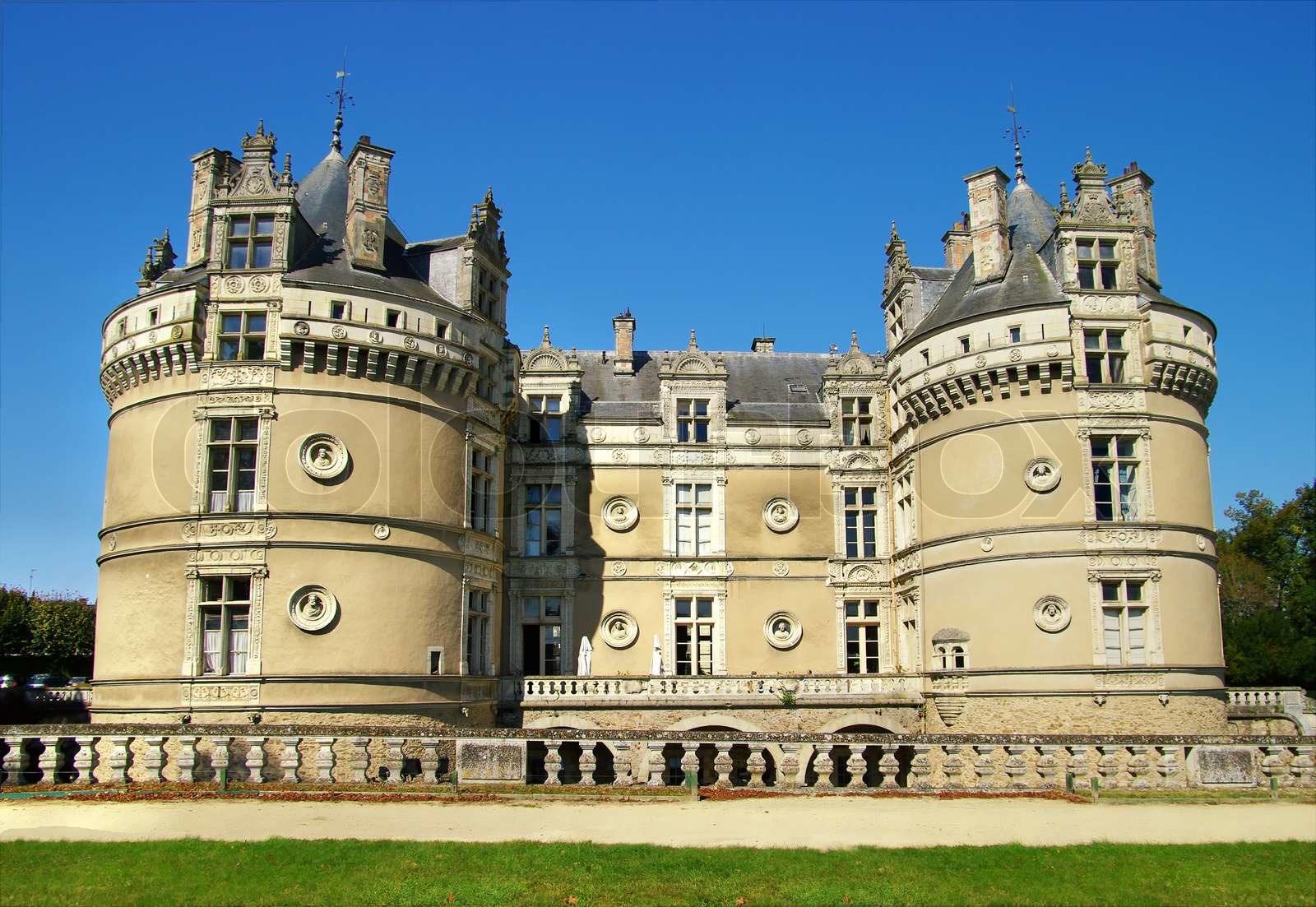 Le lude castle, Loire valley | Stock image | Colourbox