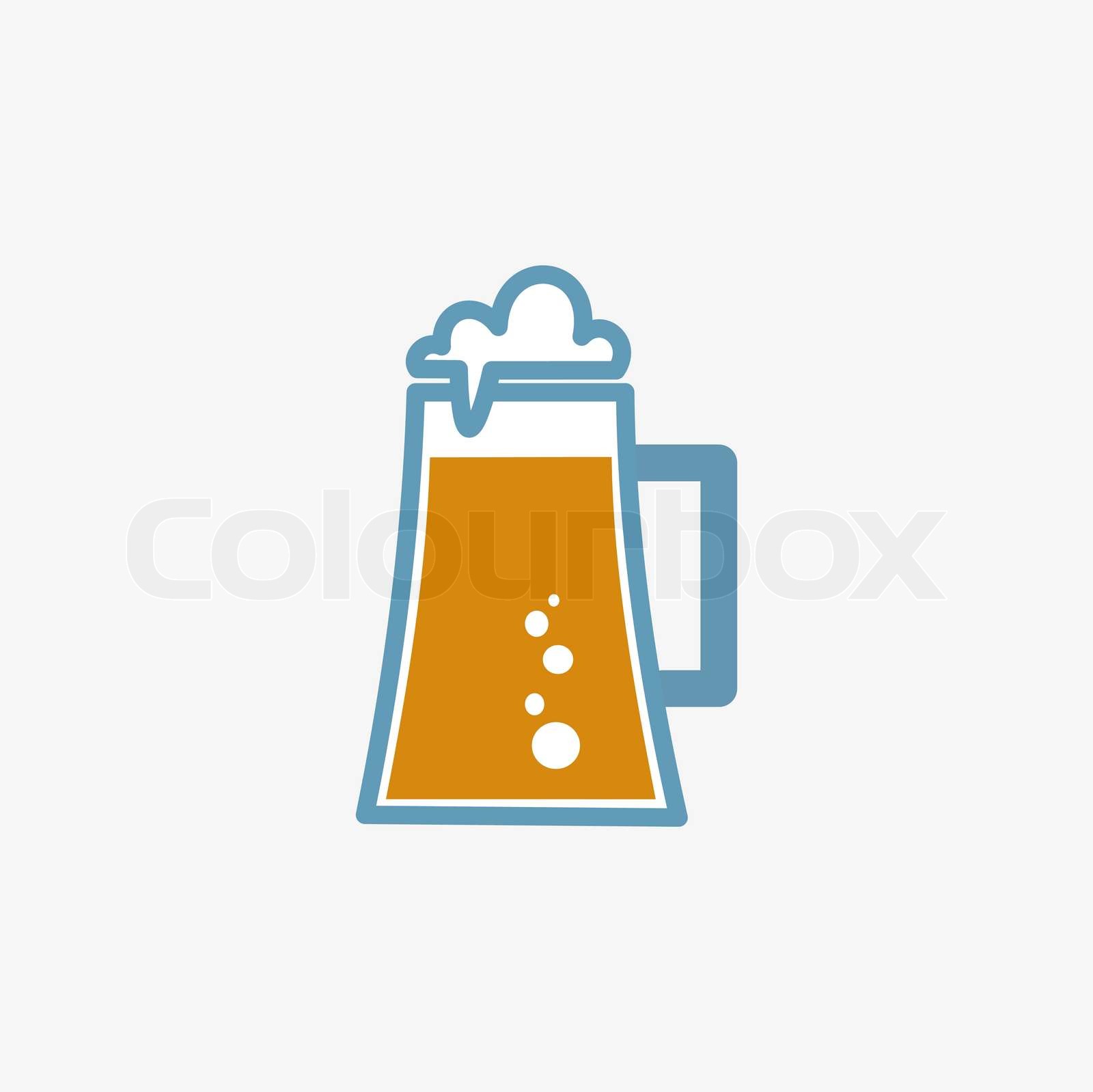 Bier Icon | Stock-Vektor | Colourbox