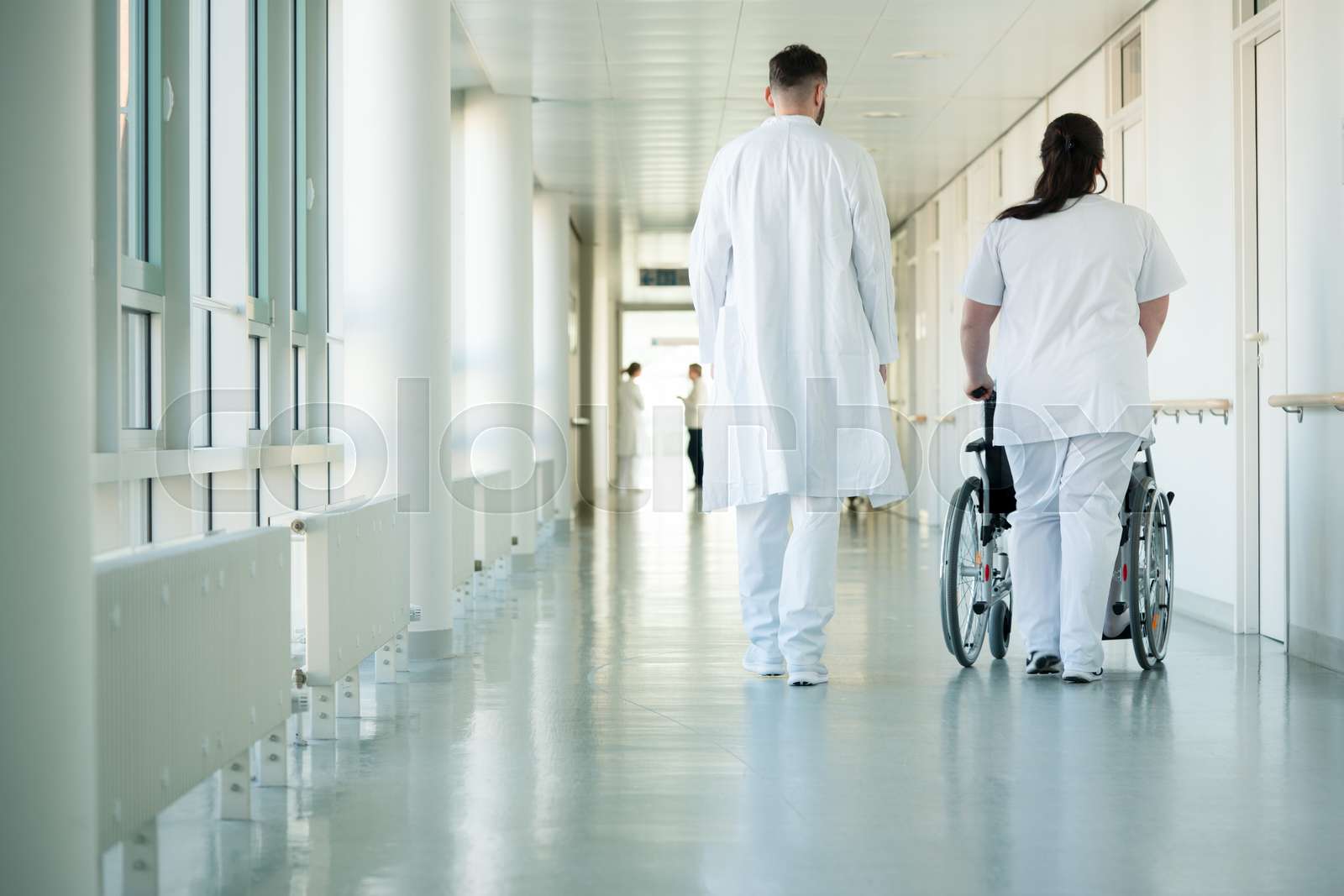 krankenhaus, -pflege, pfleger | Stock Bild | Colourbox