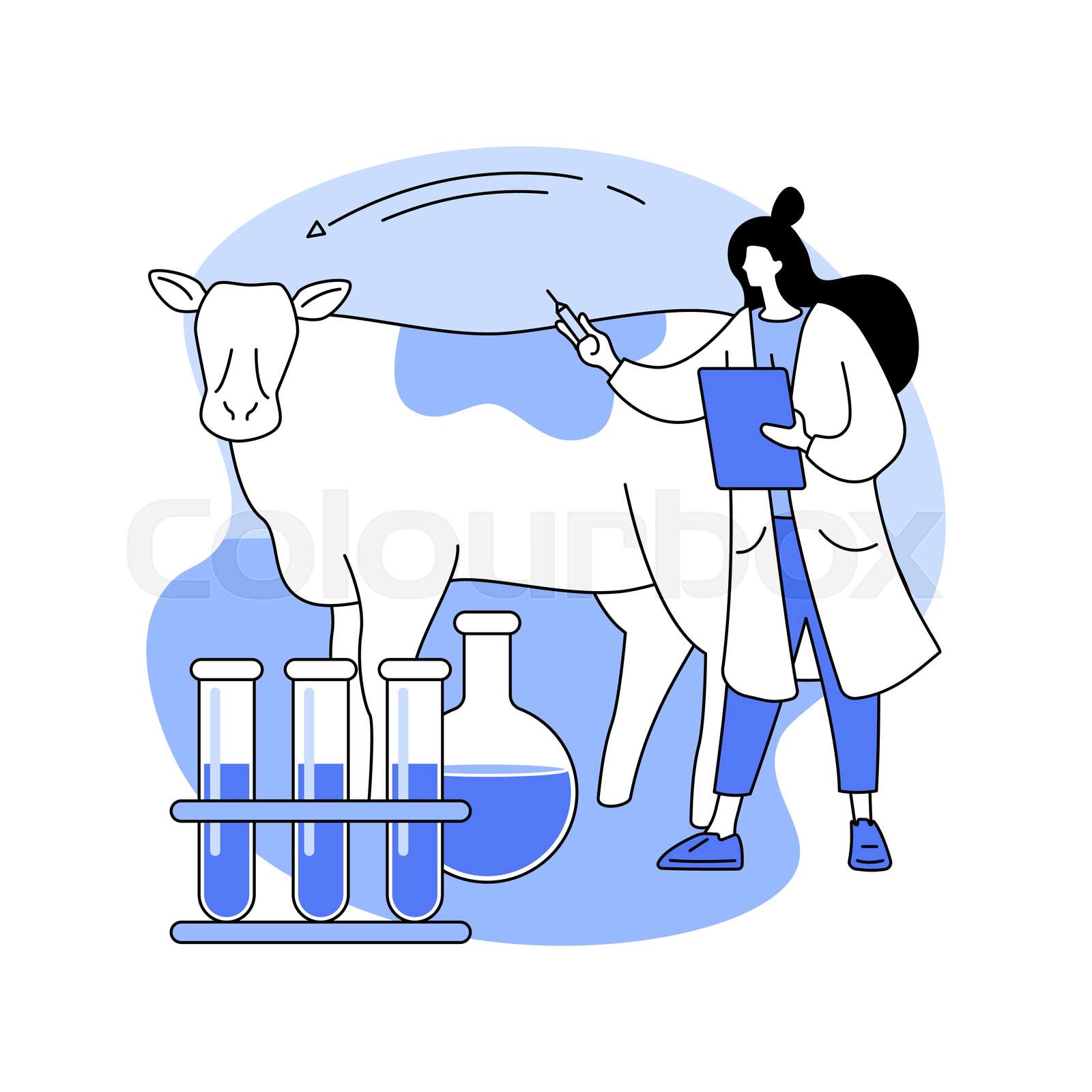Veterinary drugs isolated cartoon vector illustrations. | Stock vector ...