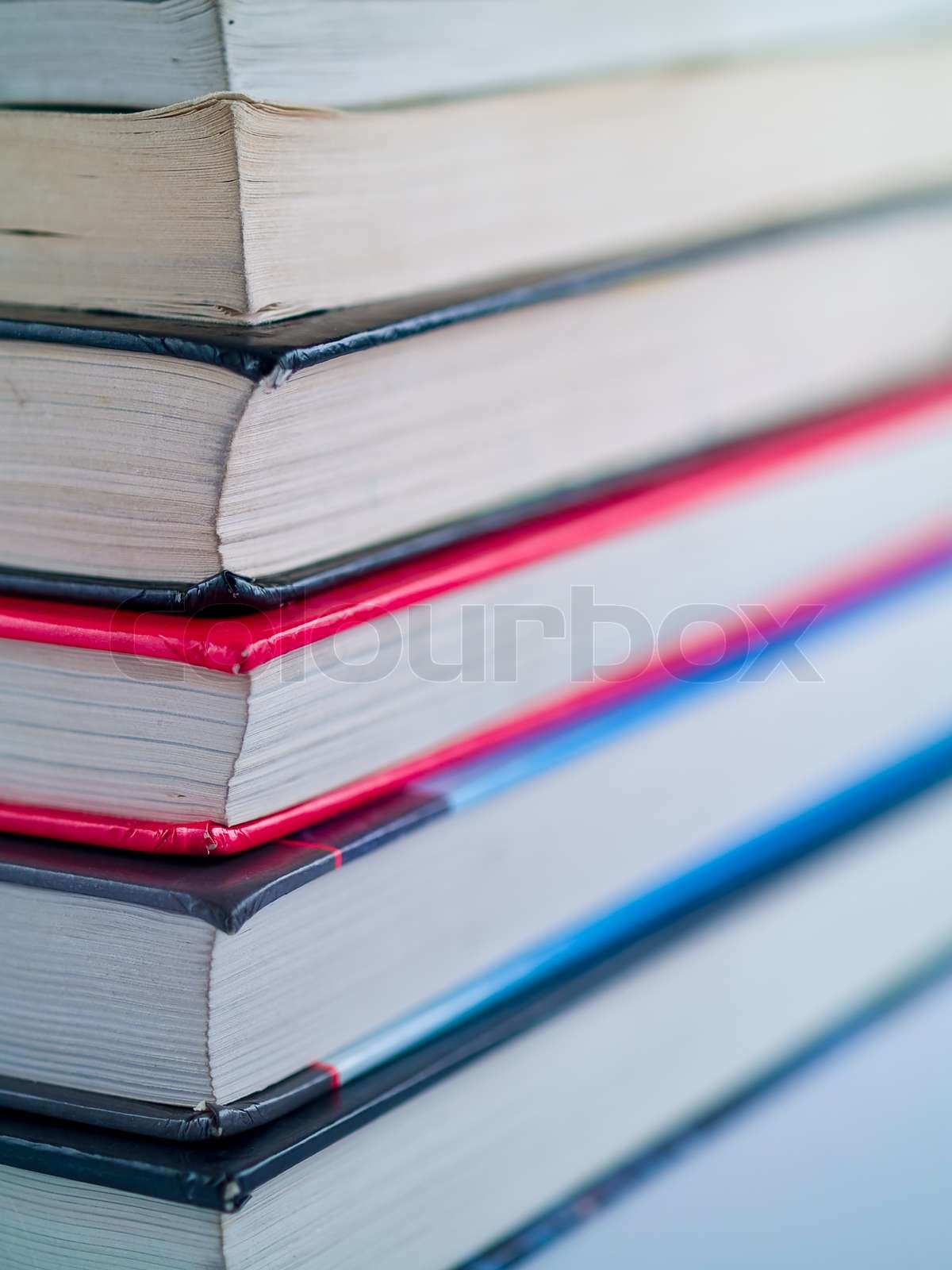 Stack of Old Textbooks | Stock image | Colourbox