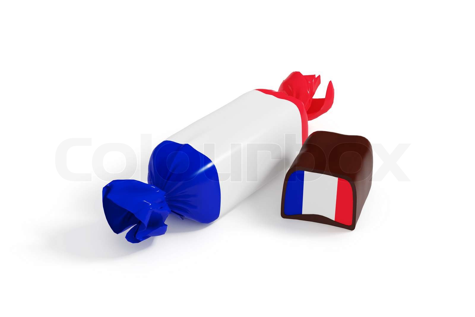 candy flag | Stock image | Colourbox
