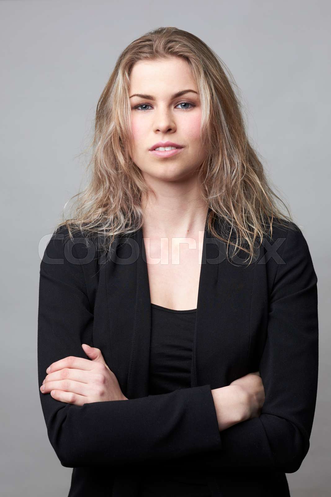 female model photo shoot | Stock image | Colourbox