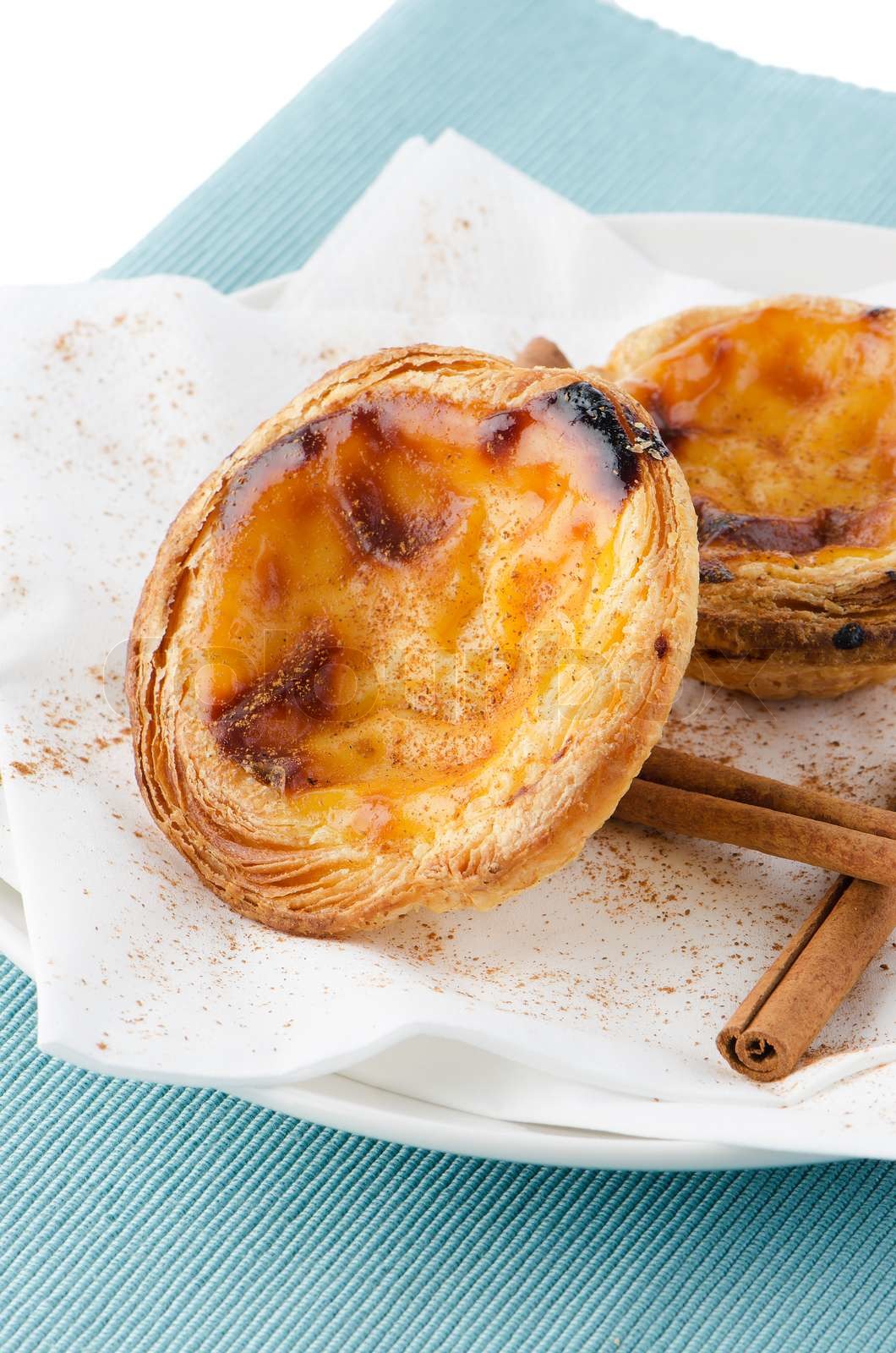 Pastel De Nata Stock Image Colourbox