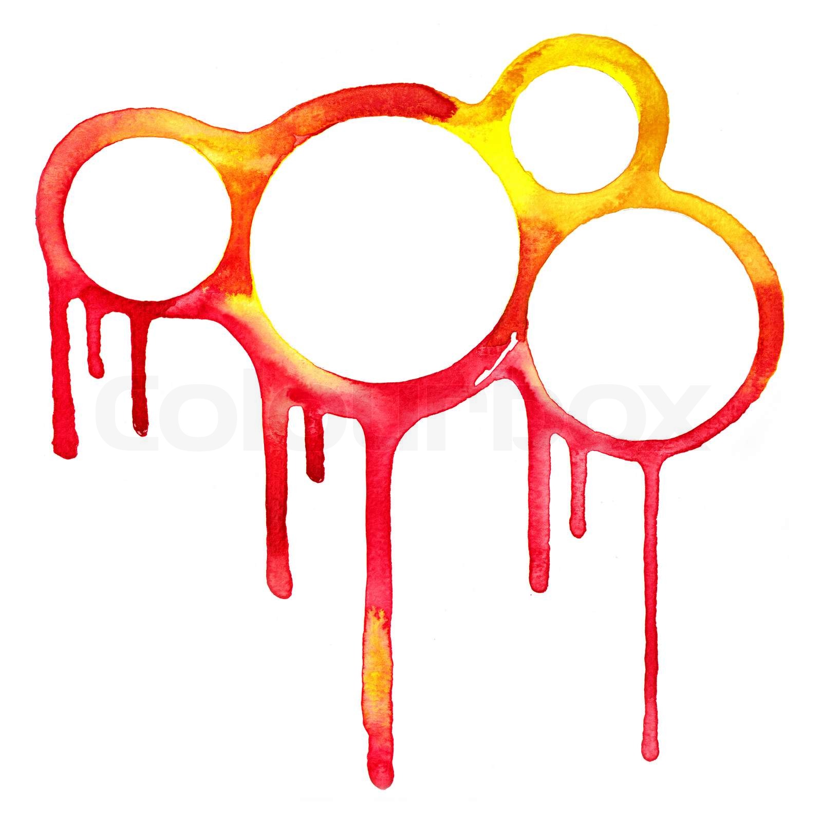 Blood message concept | Stock image | Colourbox