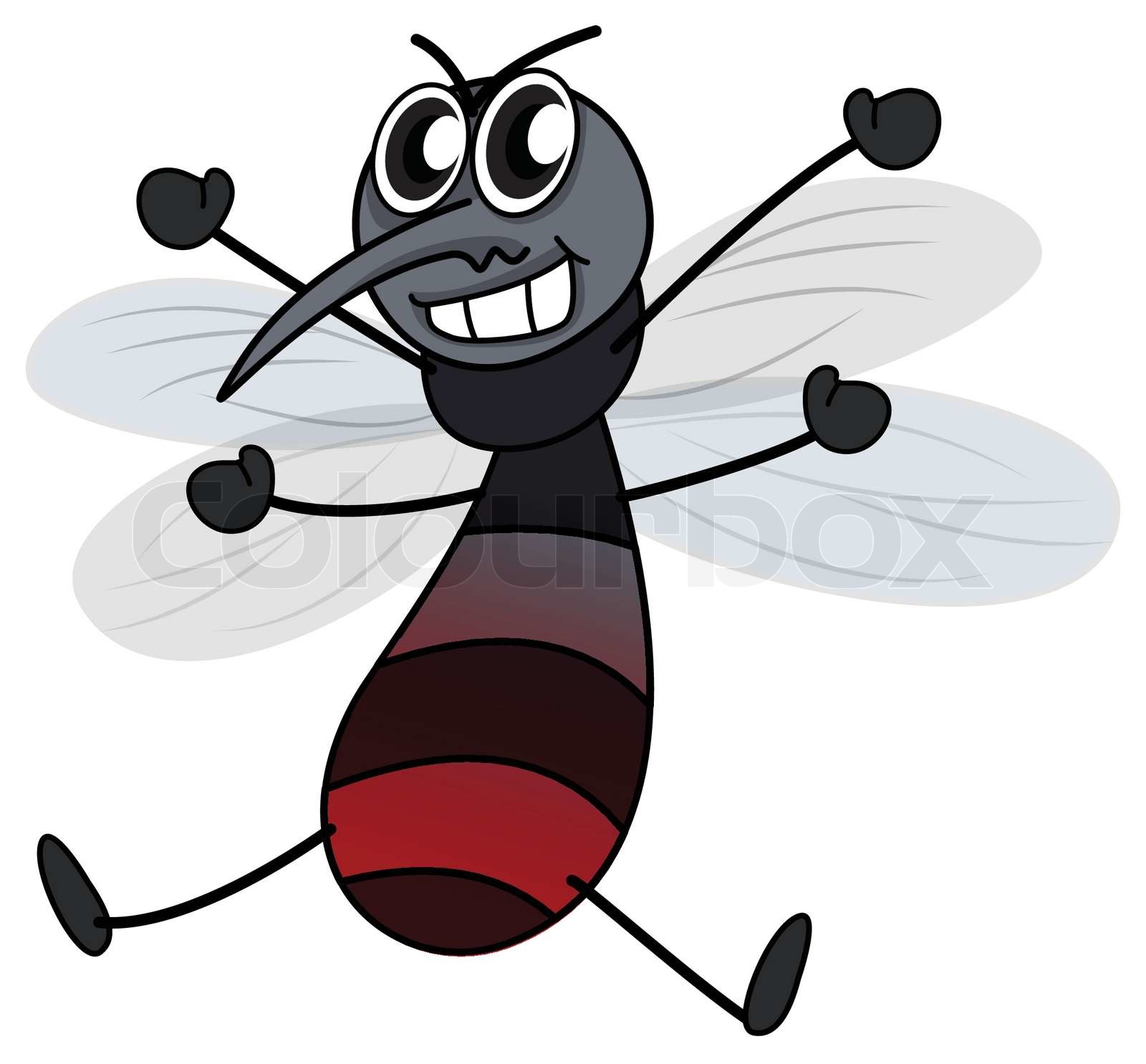 En myg | Stock vektor | Colourbox