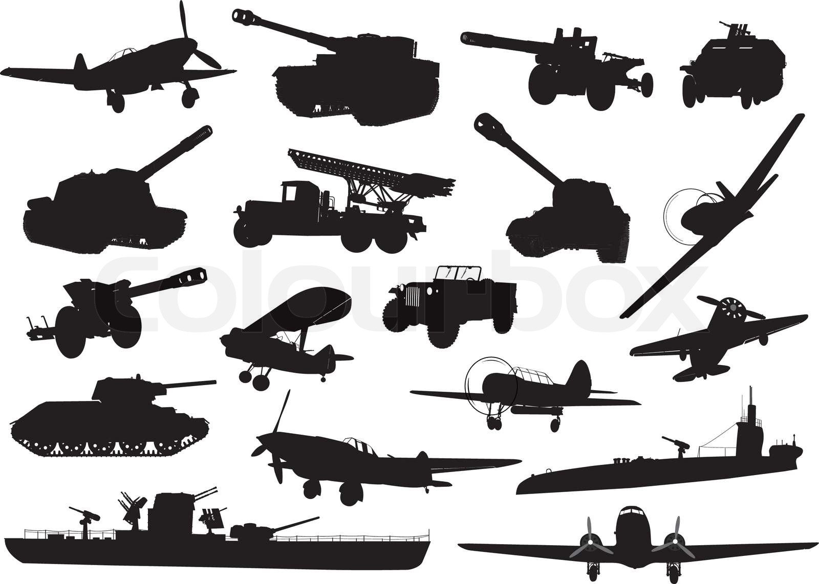 Military ww2 | Stock vector | Colourbox