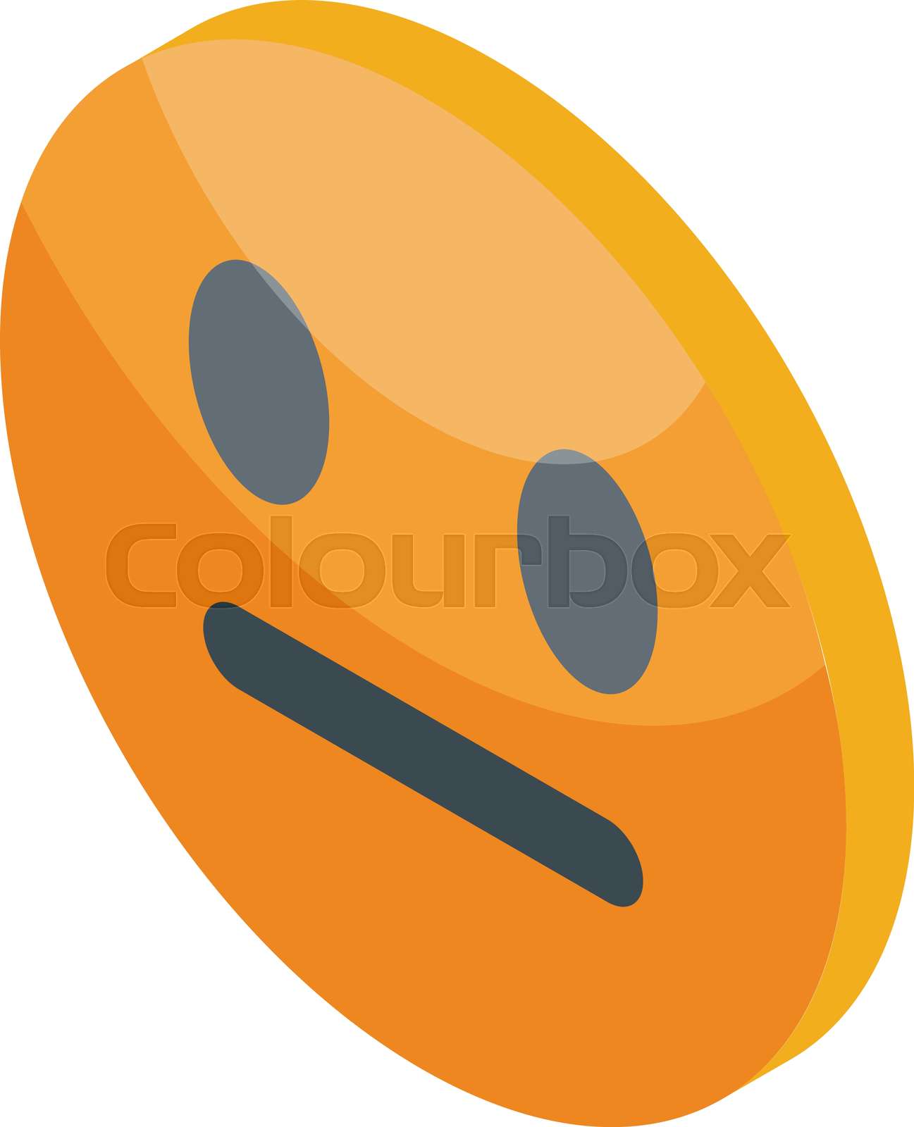 emoji, tilfredshed, niveau | Stock vektor | Colourbox