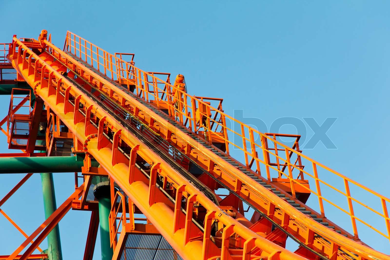 Roller Coaster Track | Stock image | Colourbox