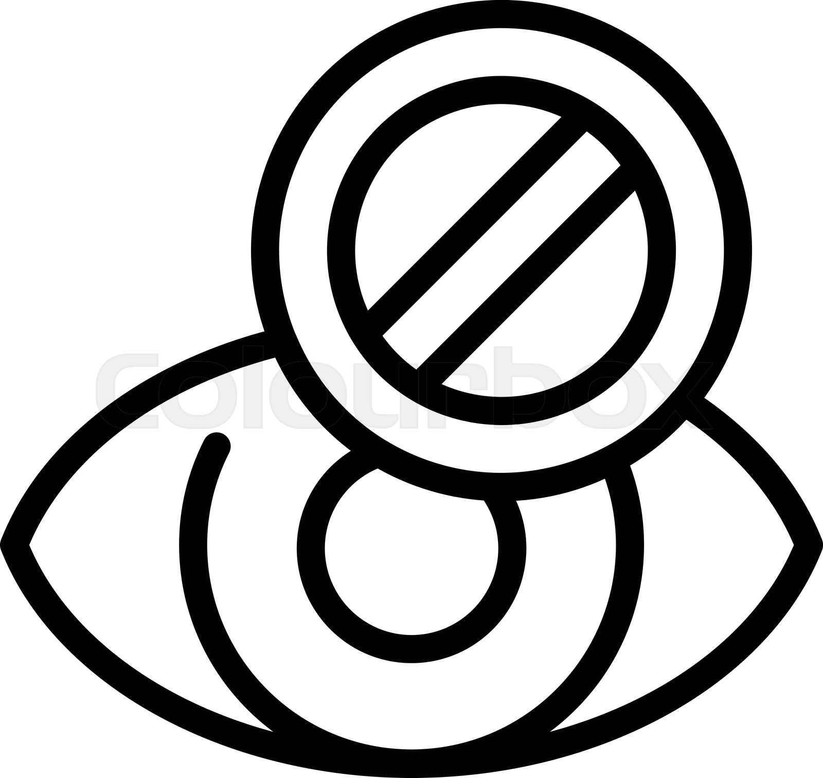 Eye care icon outline vector. Classroom learning | Stock vector | Colourbox Eye care icon outline vector. Classroom learning | Stock vector | Colourbox