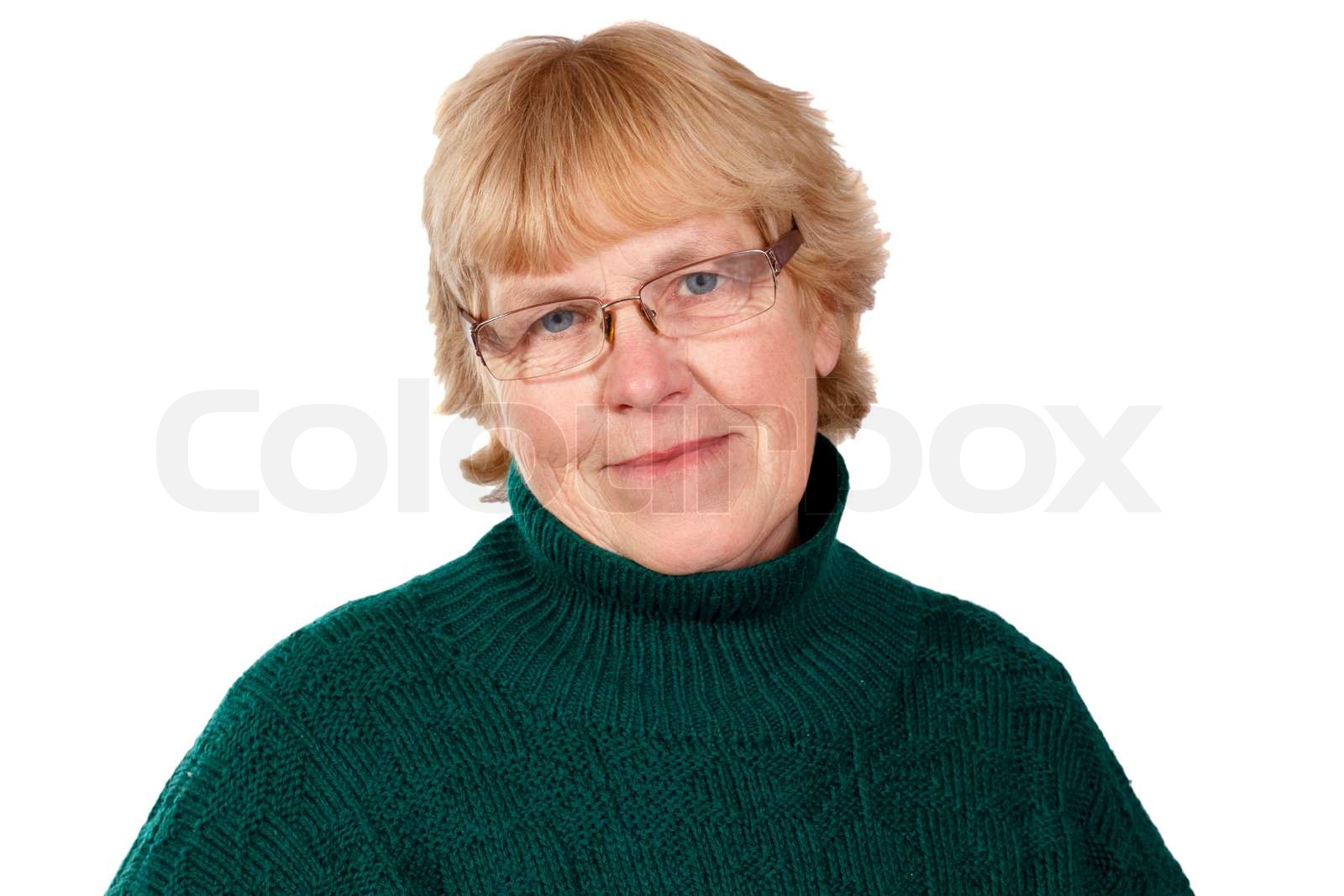 real old woman | Stock image | Colourbox