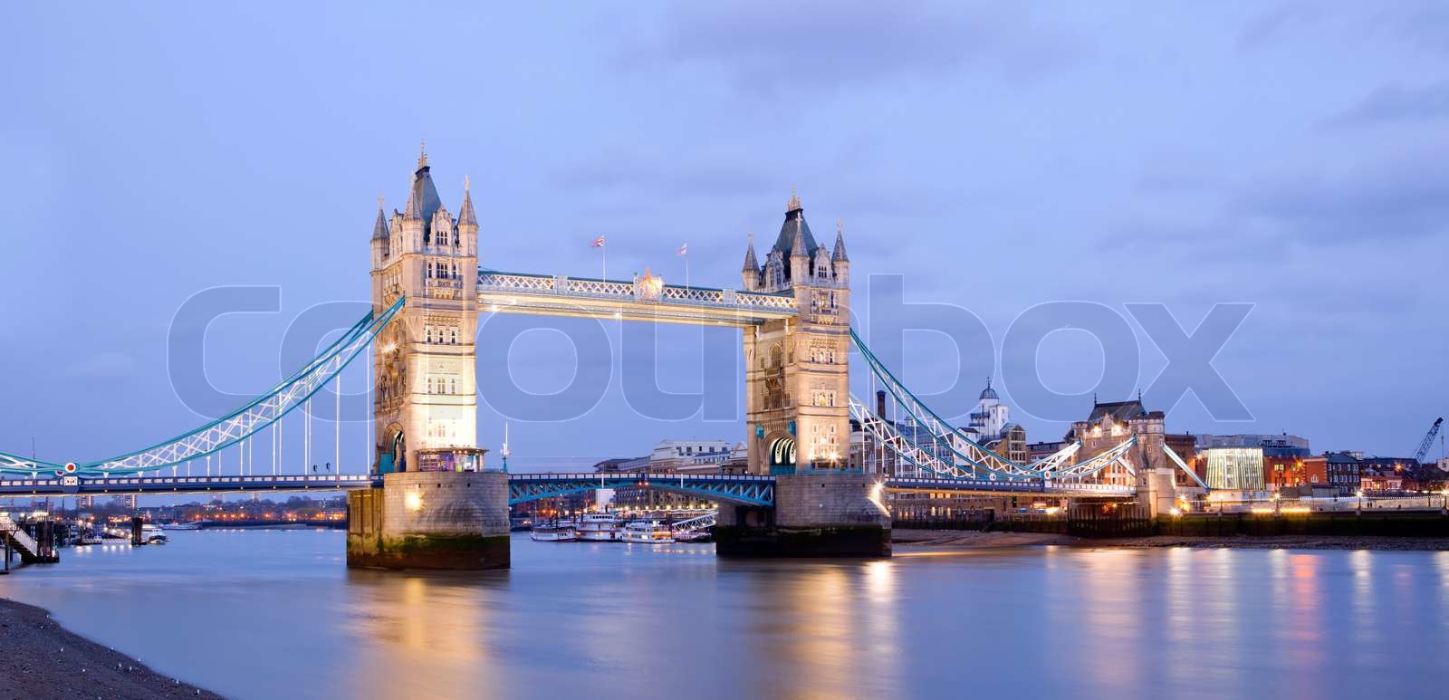 Tower Bridge Panorama | Stock image | Colourbox