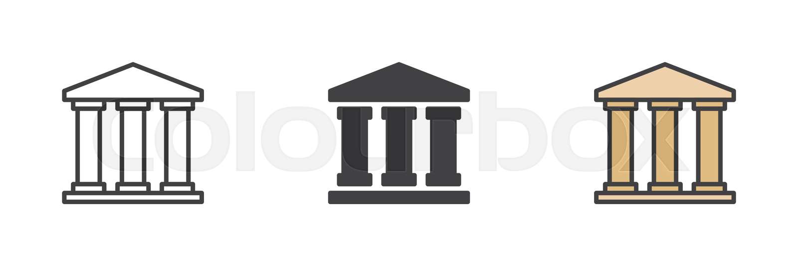 3 Pillar Icon