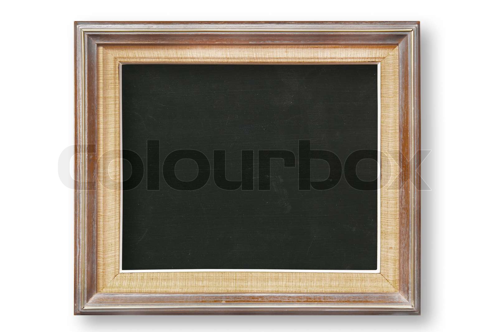 empty blackboard with frame | Stock image | Colourbox