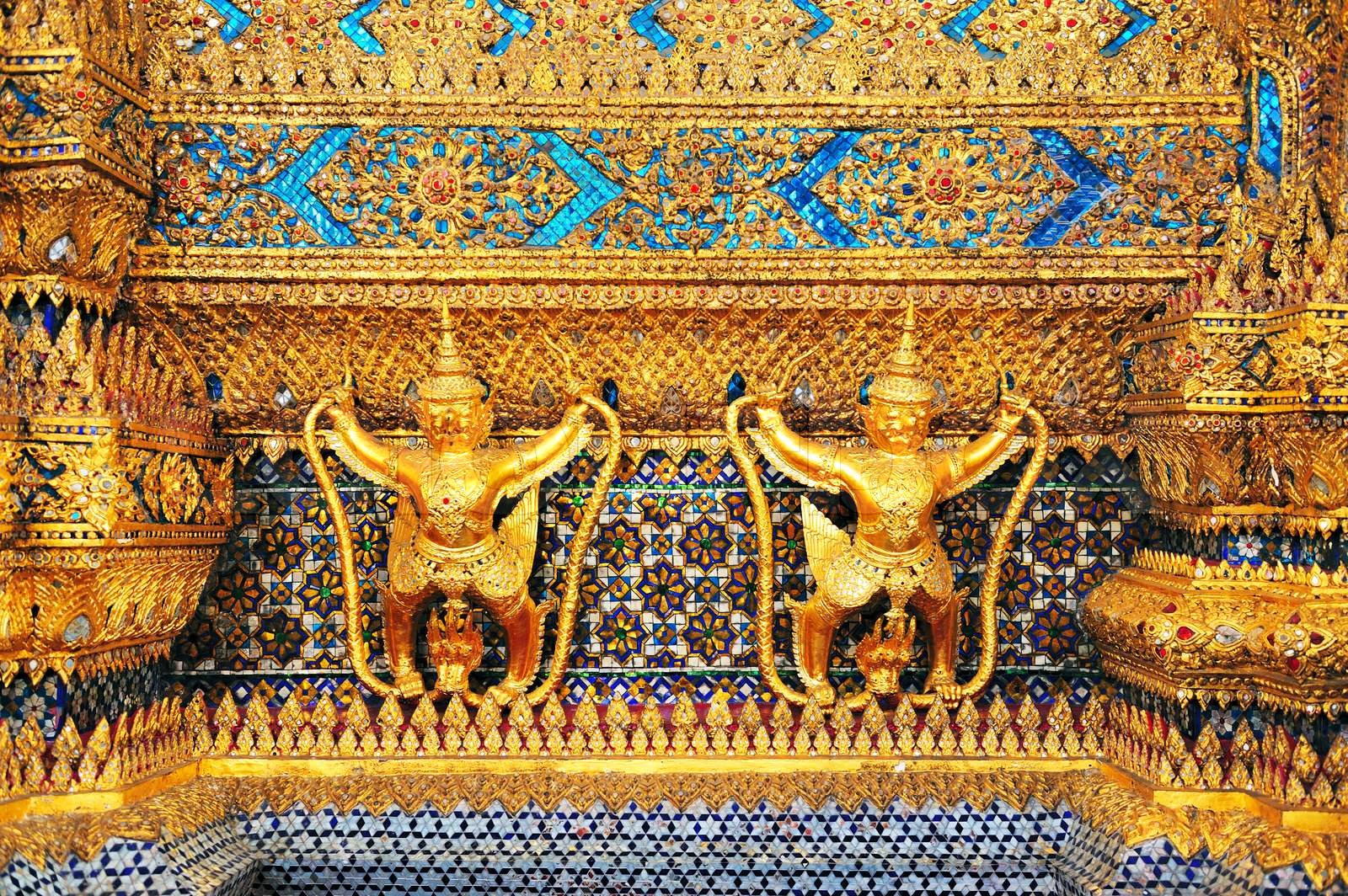 Garuda in Thai royal palace | Stock image | Colourbox