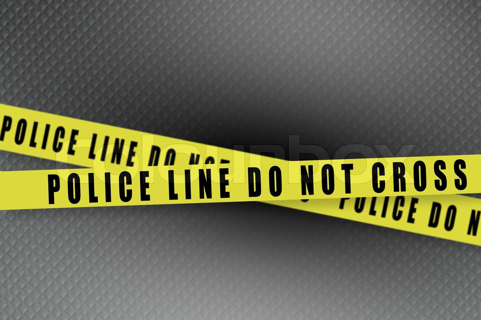 Police Line | Stock image | Colourbox