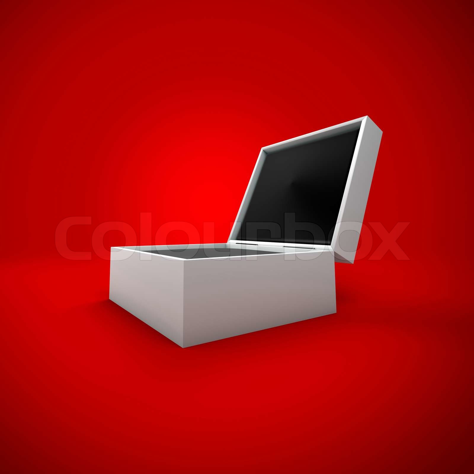 3d Prestige Box with Different Angle and Color | Stock image | Colourbox