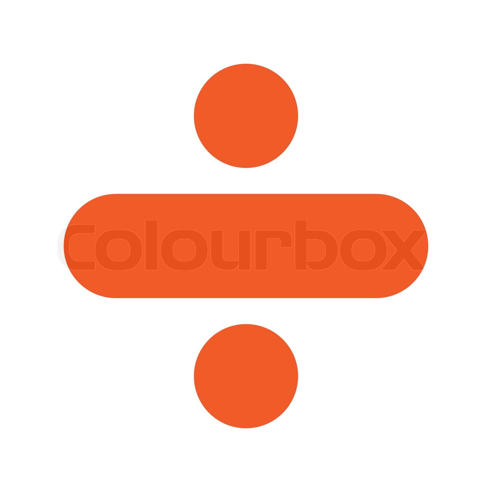 Icon - minus - orange | Stock-Vektor | Colourbox