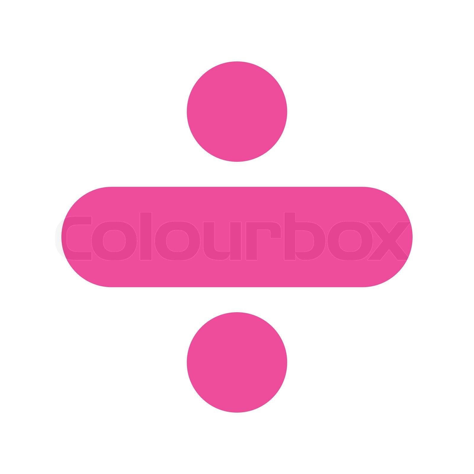 Icon - minus - pink | Stock-Vektor | Colourbox