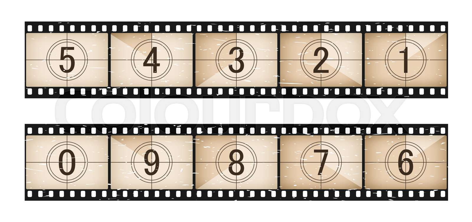 Movie Countdown 5 4 3 2 1 With Sound